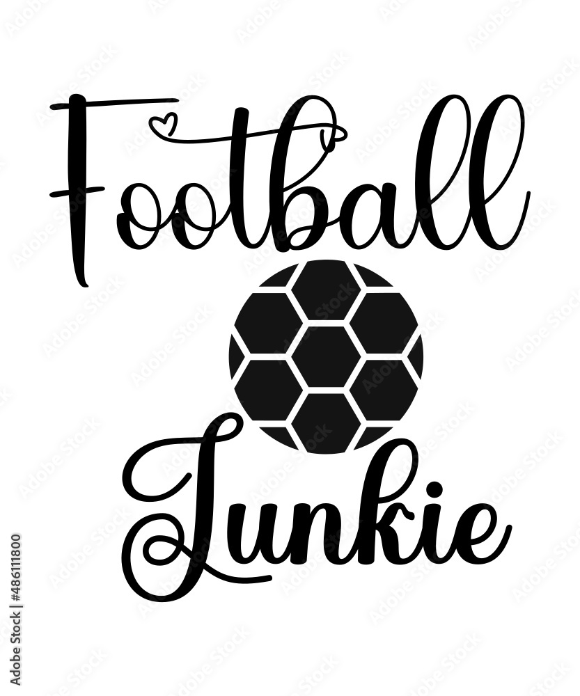 Football Mom Svg Bundle Hand Lettered Game Say Svg Football Svg