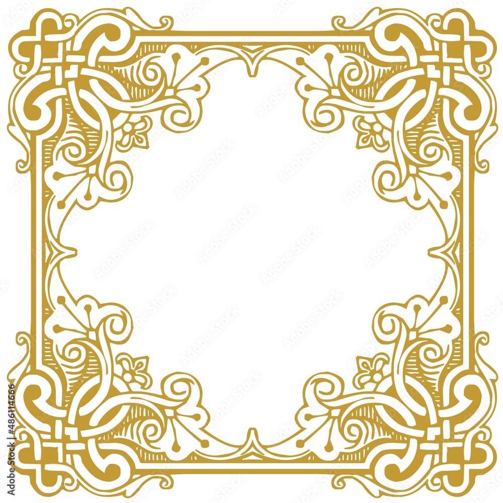 borders Stock Illustration | Adobe Stock