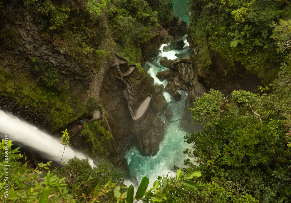 Pailon del diablo Stock Photo | Adobe Stock
