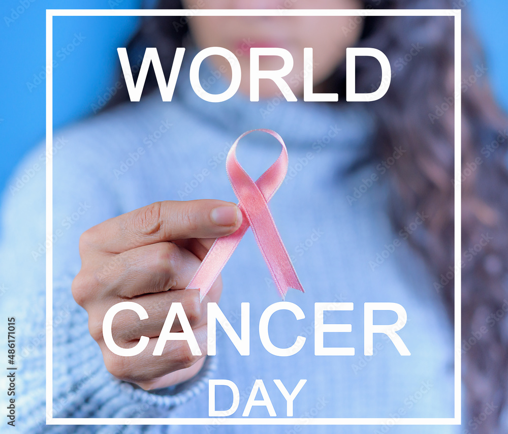 Cervical Cancer Awareness Month. Text with the legend: "world cancer ...