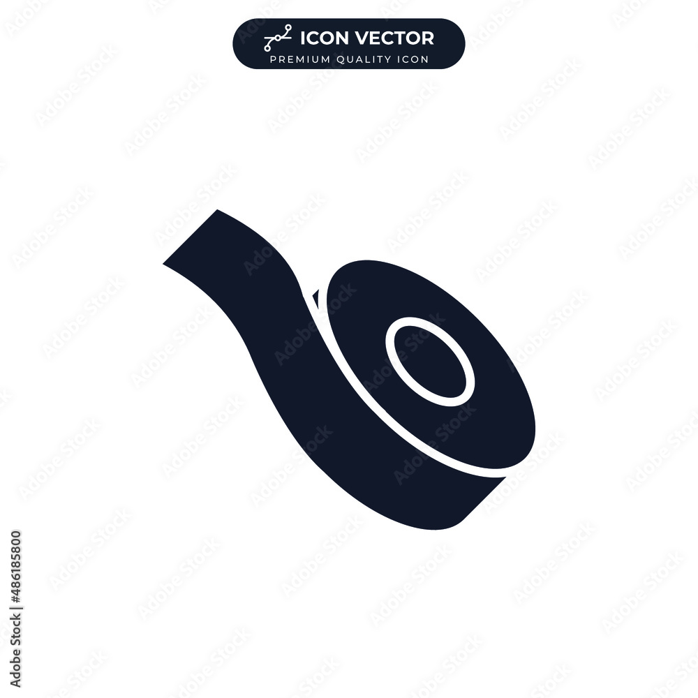 Scotch tape icon symbol template for graphic and web design collection ...