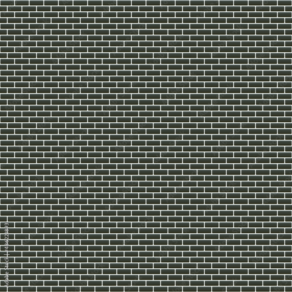 Brick background.Seamless texture. Vector illustration. Stock Vector ...