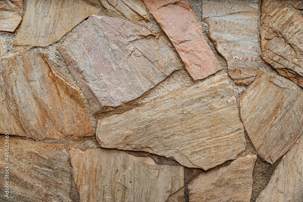 Texture of modern stone cladding Stock Photo | Adobe Stock