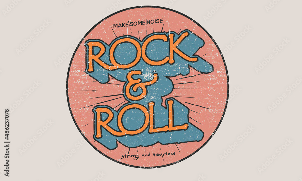 Rock Band Logo Vector