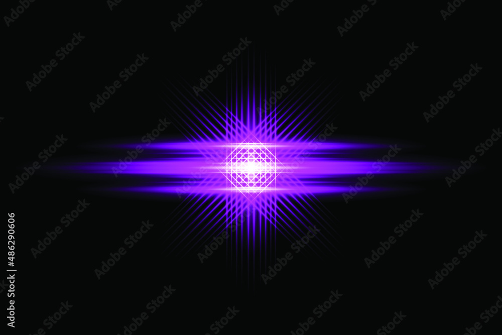 Transparent light flare effect background design eps Stock Vector ...