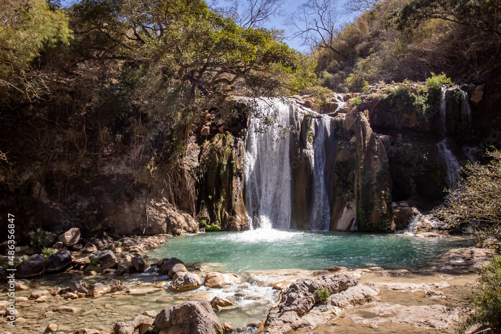 Cascadas de Comala, Chiquilistlan, Jalisco, Mexico Stock-Foto | Adobe Stock