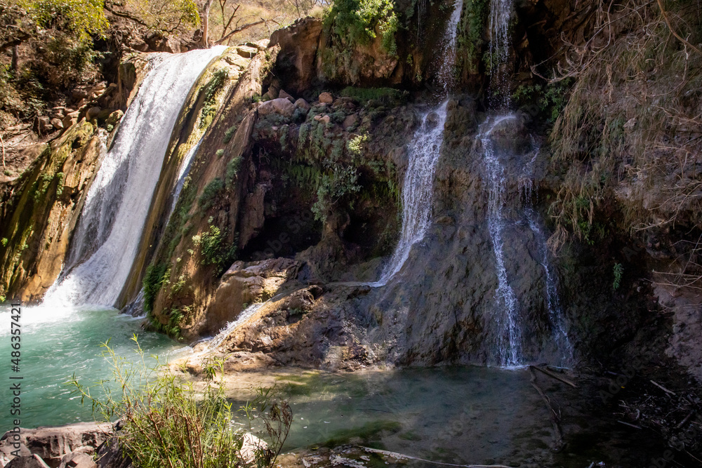 Cascadas de Comala, Chiquilistlan, Jalisco, Mexico foto de Stock ...