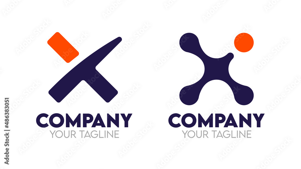 X Logos Collection Logomark Icon Set Stock Vector | Adobe Stock