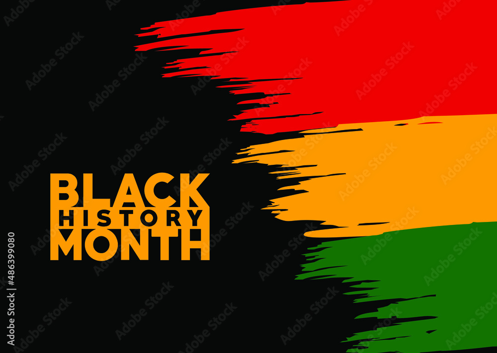 Celebrate of Black History Month design. Vector illustration and icon ...