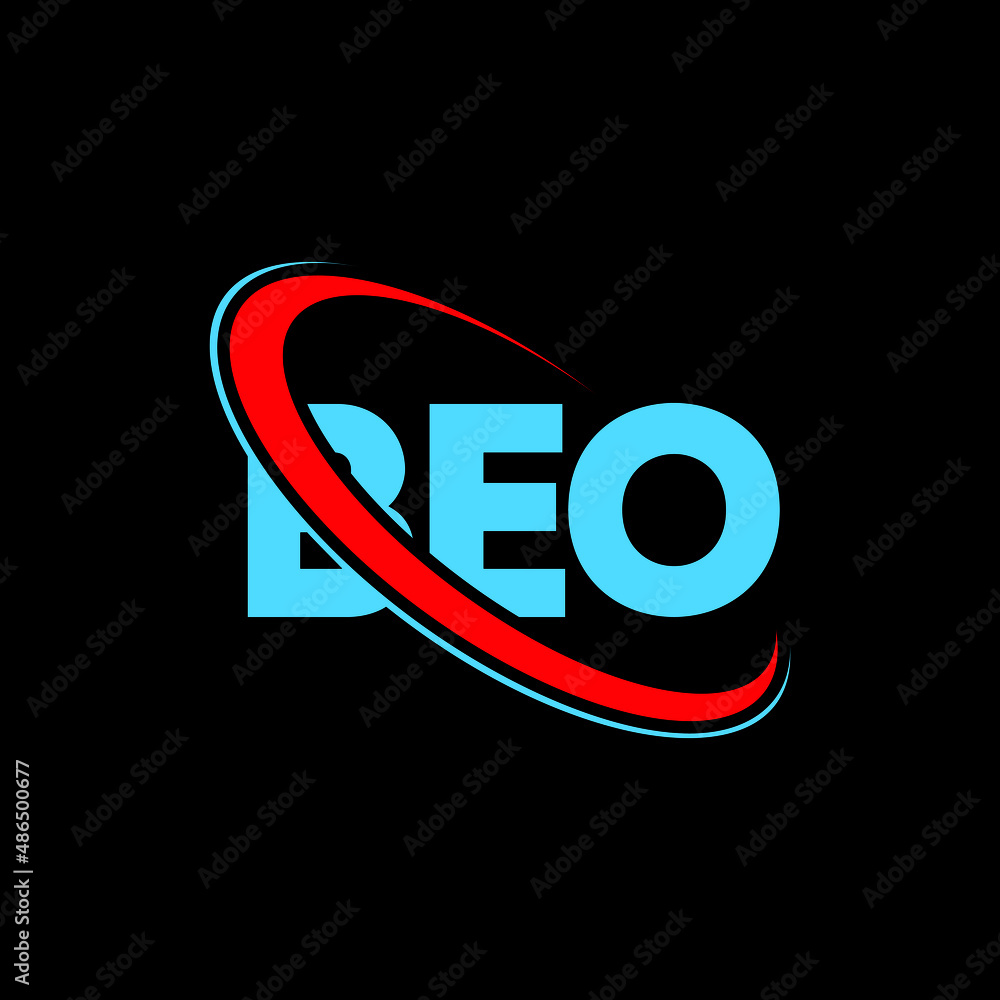 BEO logo. BEO letter. BEO letter logo design. Initials BEO logo linked ...
