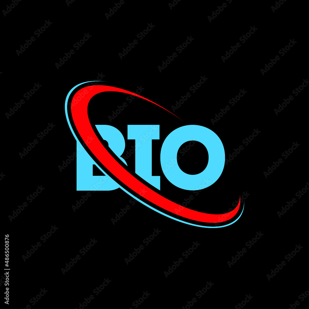 BIO logo. BIO letter. BIO letter logo design. Initials BIO logo linked ...