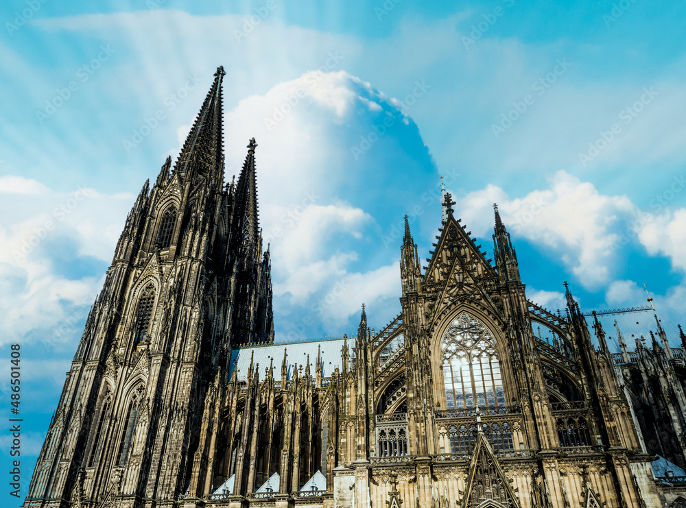 Cologne Cathedral, monument of German Catholicism and Gothic ...