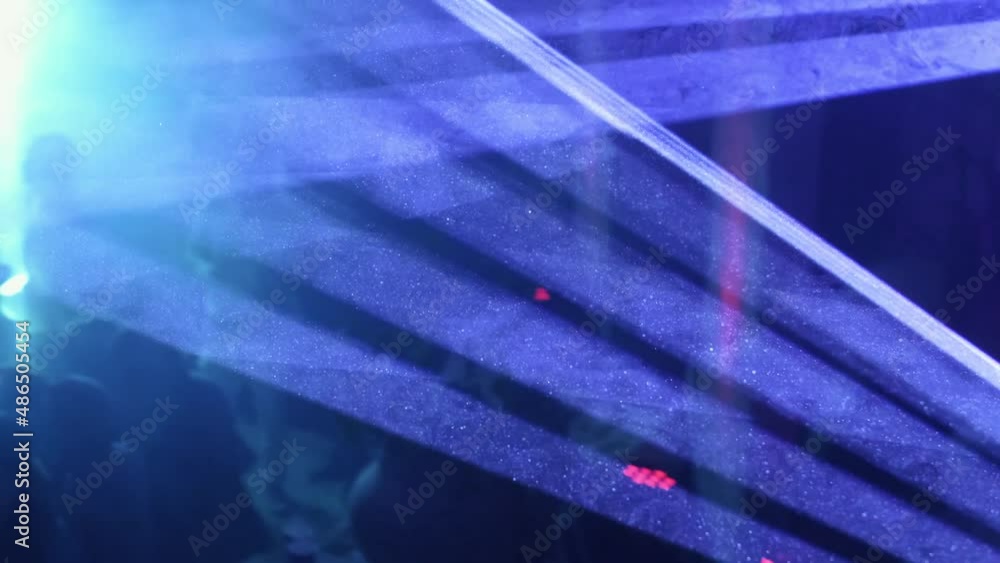 Laser video backgrounds, concert visual performances, dance parties ...