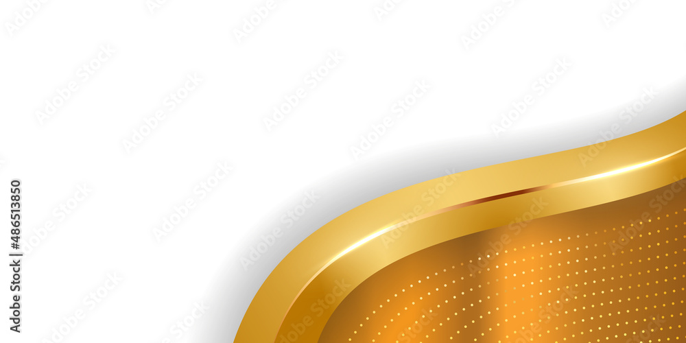 Modern luxury Gold background design Stock Vector | Adobe Stock