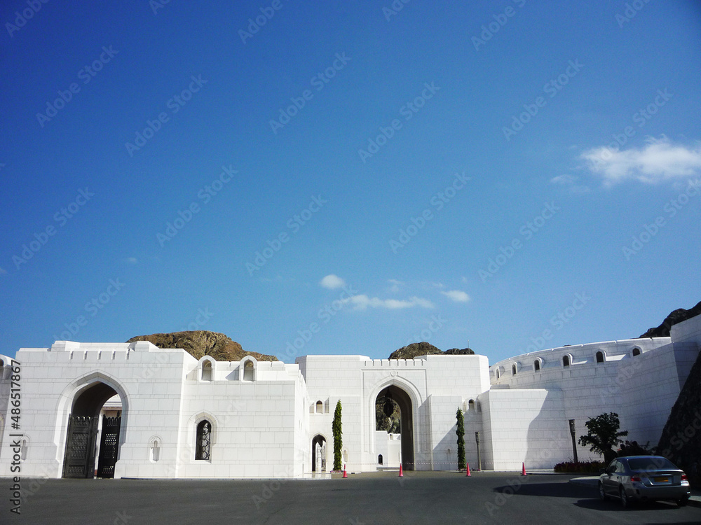 Beautiful Arabian osmanic architecture building facades palace in ...