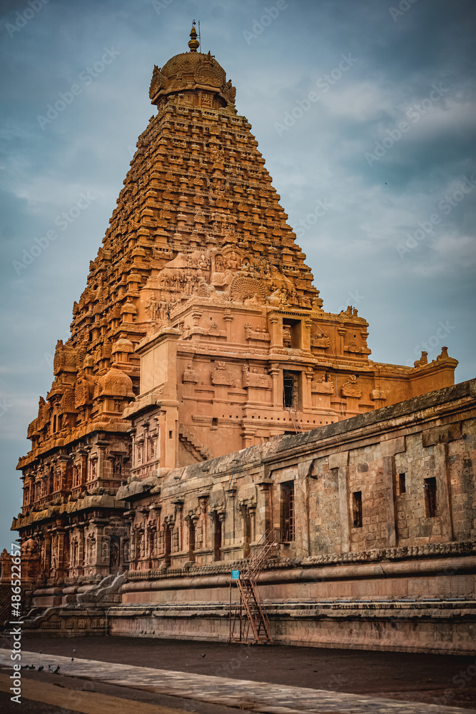 Tanjore Big Temple or Brihadeshwara Temple was built by King Raja Raja ...