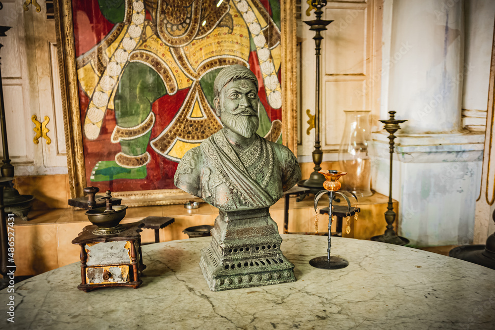 The Thanjavur Maratha Royal palace built by Maratha ruler Sarfoji ...