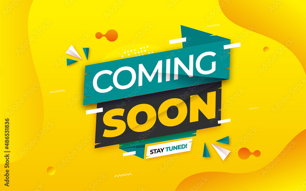 Grand Opening coming Soon sale poster, sale banner design template with ...