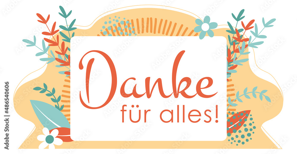 Karte Danke Fur Alles