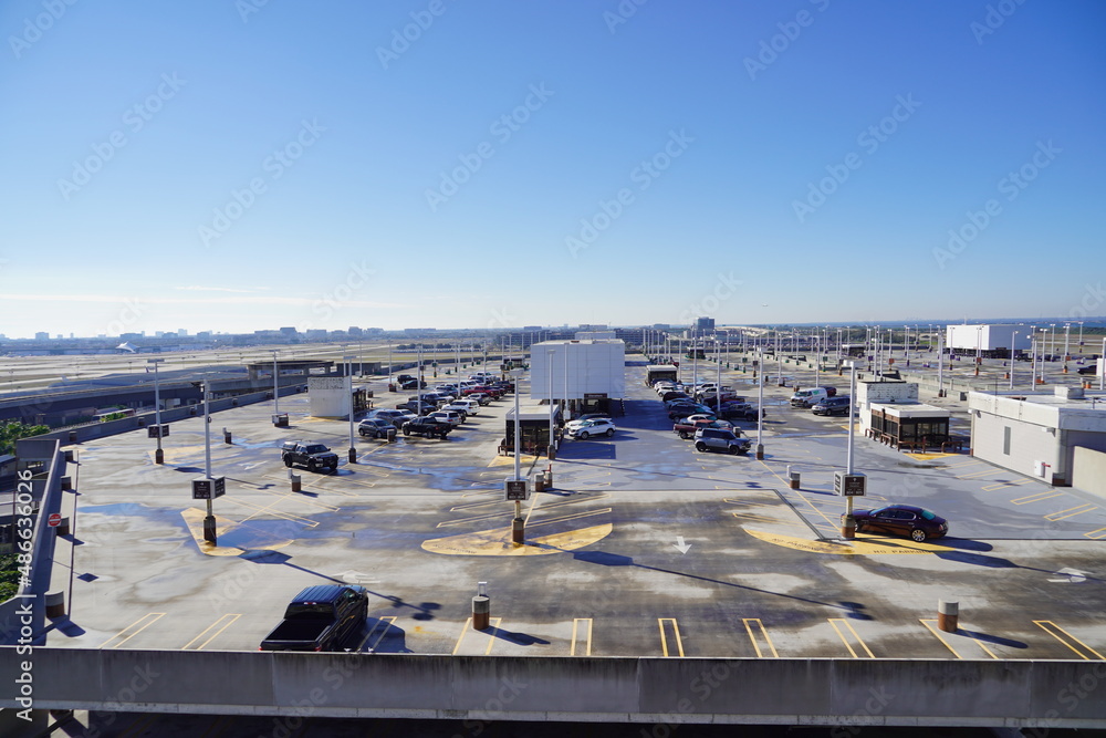 Tampa, Florida USA - 02 10 2022: The terminal in Tampa (TPE) airport in ...