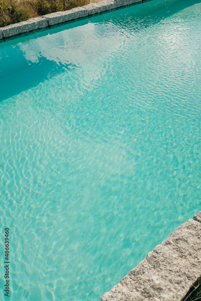 Swimming pool close-up Stock Photo | Adobe Stock