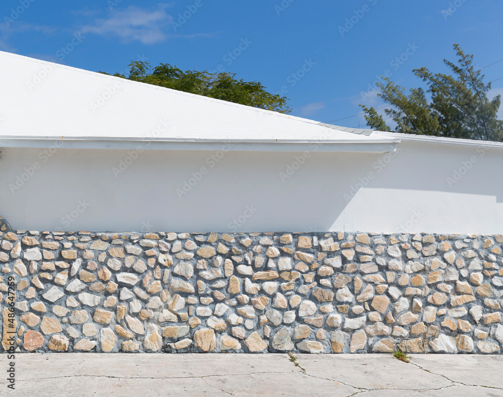 Simple Wall background in Bahamas Stock Photo | Adobe Stock