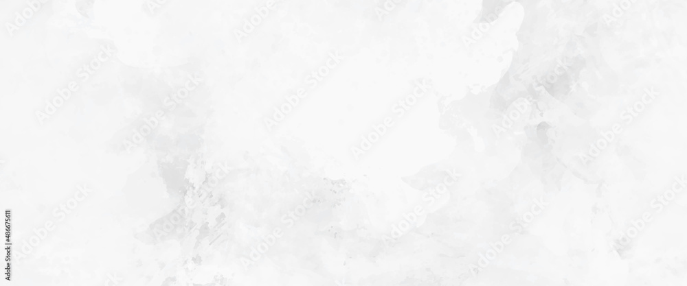 Silver ink and watercolor textures on white paper background. Paint ...