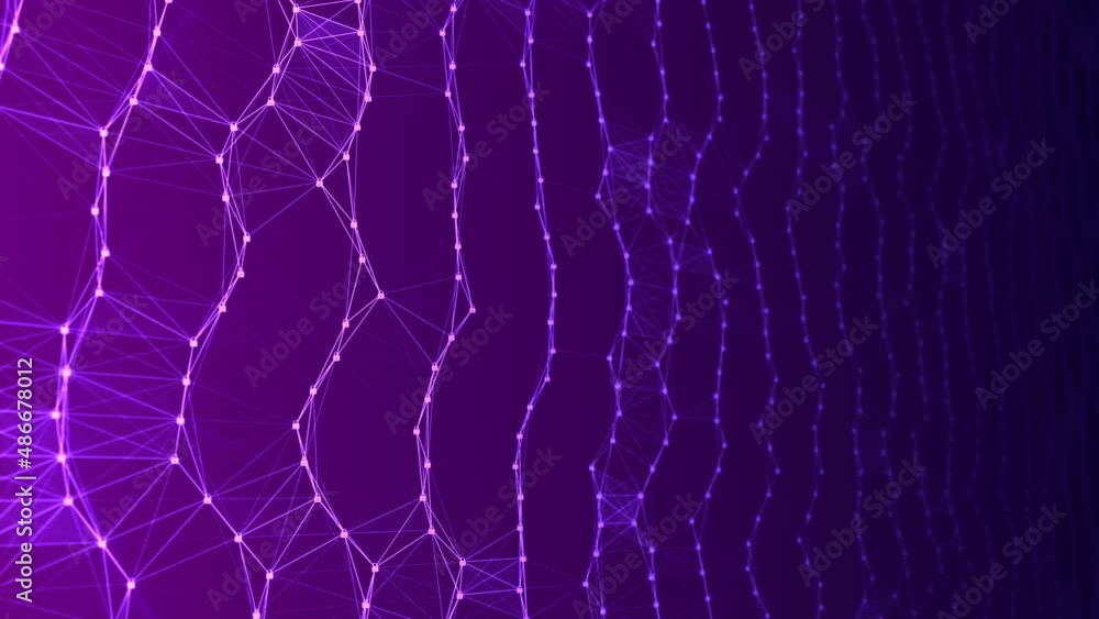 Animated background. Spiral moving wave design with glowing locks ...