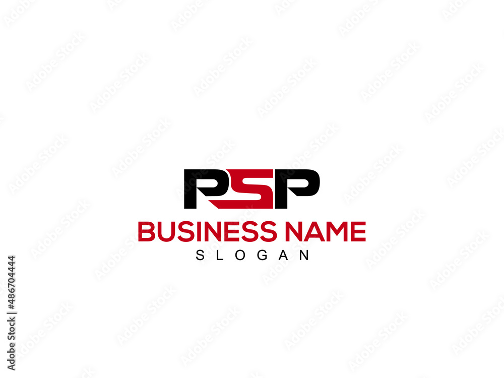 Initial PSP Logo, Alphabet Letters psp or ps Logo Icon Vector Image ...