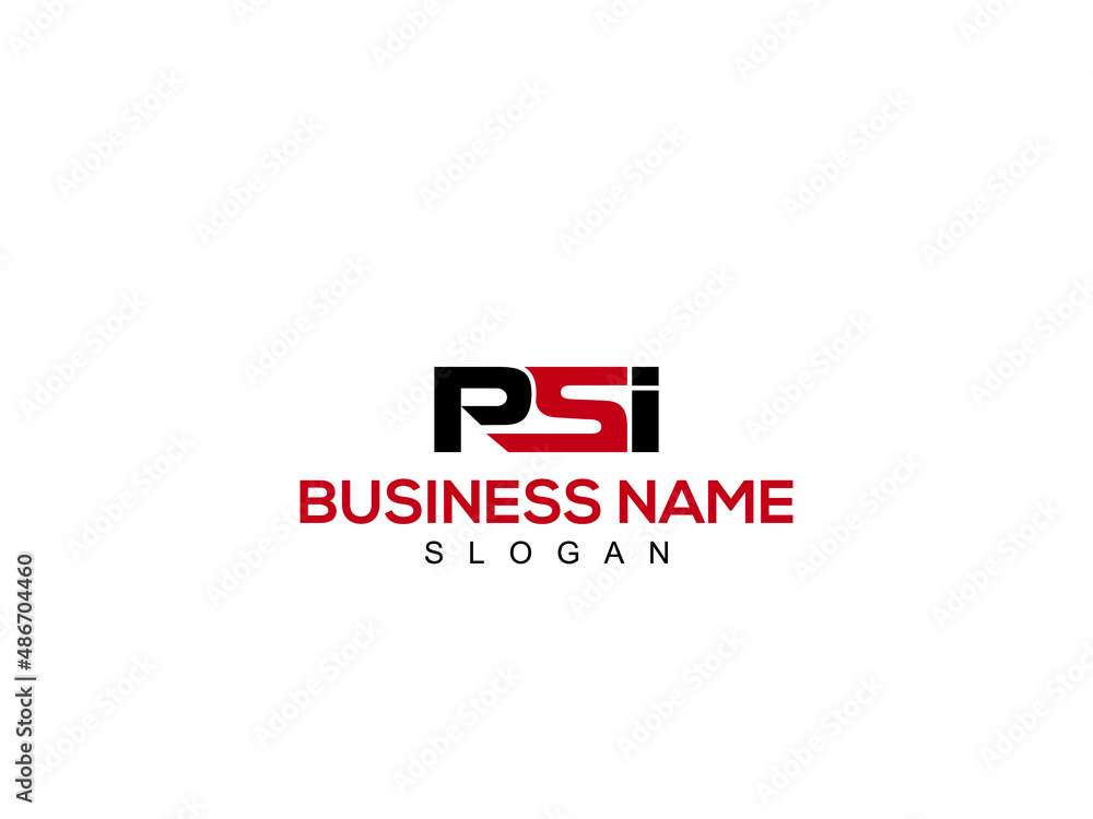 Initial PSI Logo, Alphabet Letters psi or ps Logo Icon Vector Image ...
