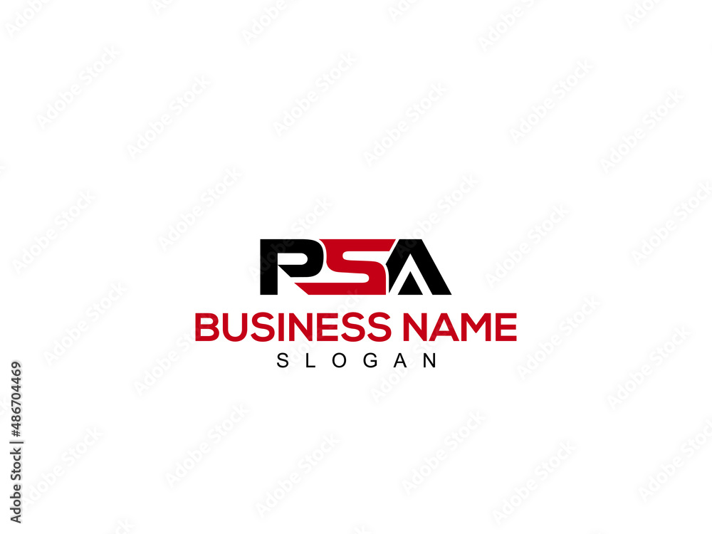 Initial PSA Logo, Alphabet Letters psa or ps Logo Icon Vector Image ...
