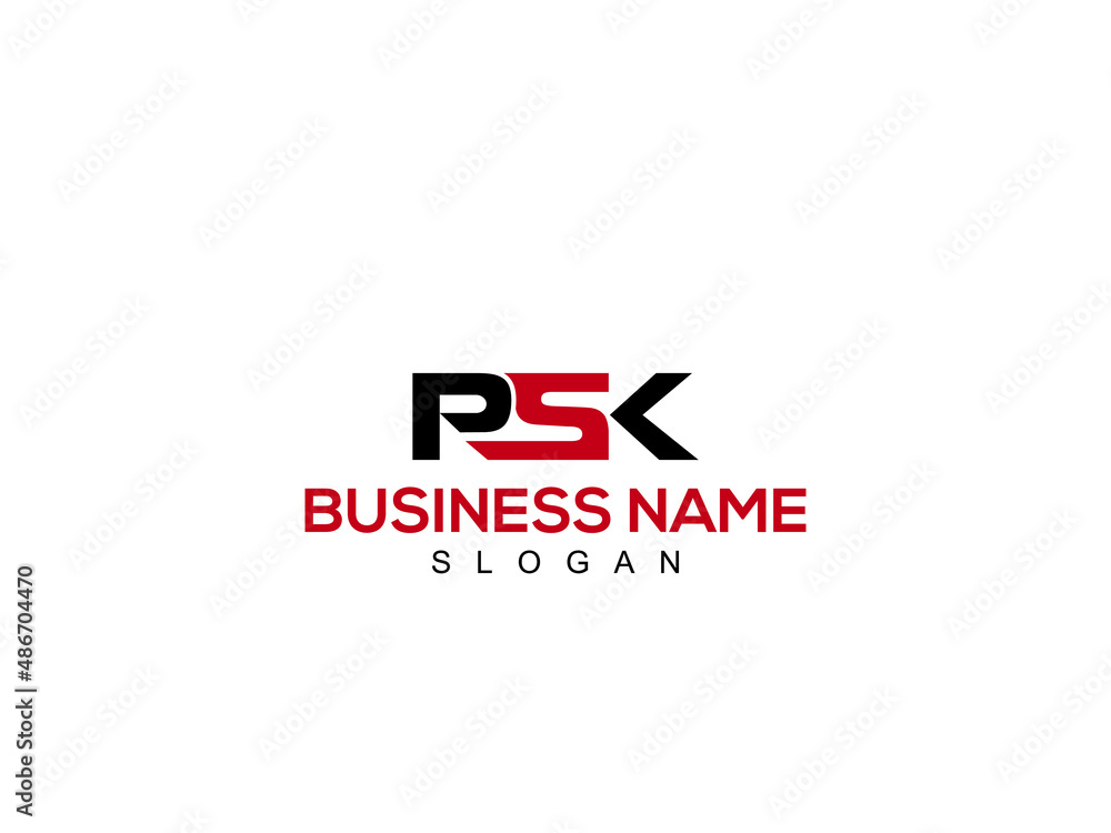 Initial PSK Logo, Alphabet Letters psk or ps Logo Icon Vector Image ...