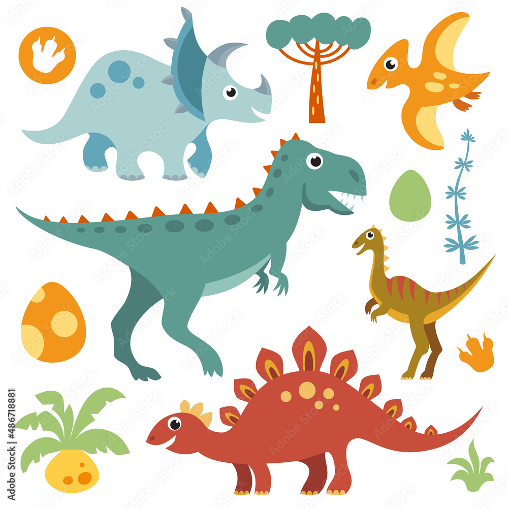 Cute Dinosaur Clipart