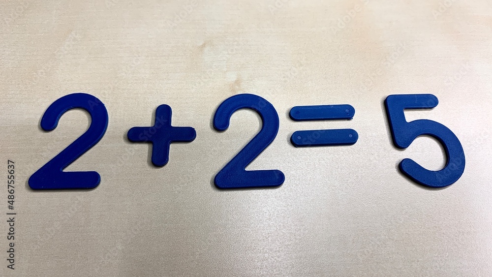 Plastic numbers and figures for the development of the child's ...