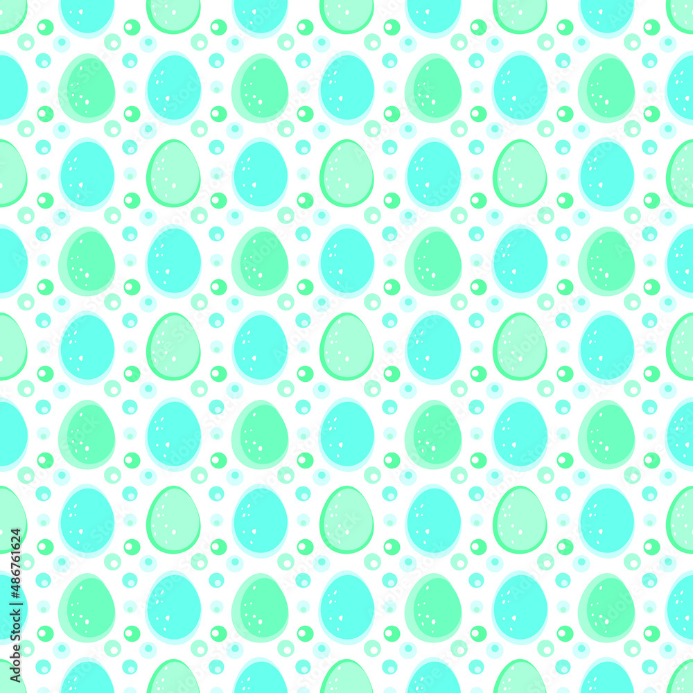 Seamless texture. Backgrounds with Easter eggs. For the Easter holiday ...