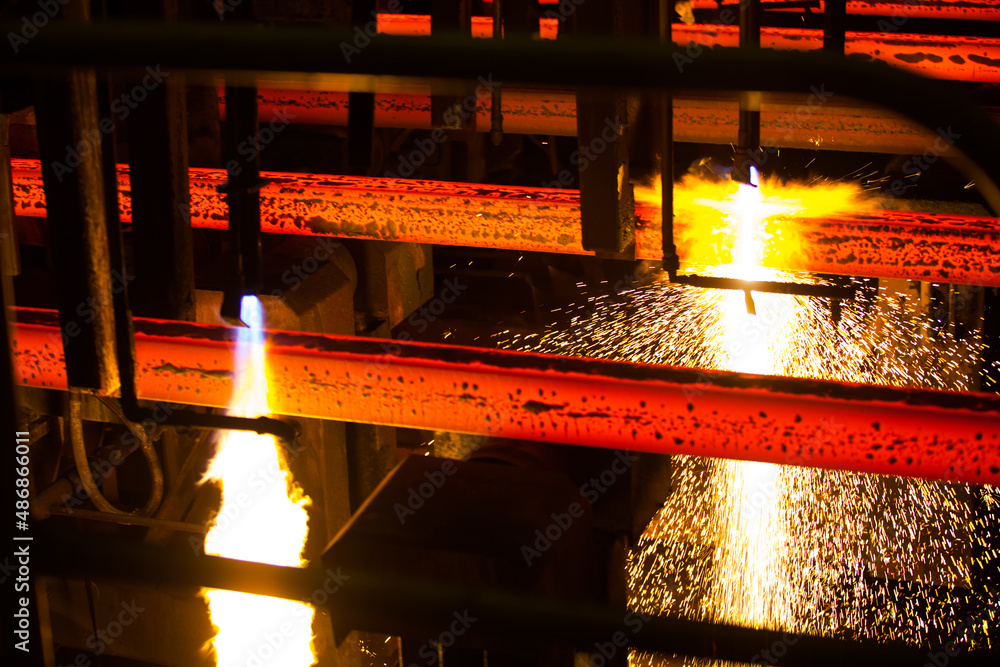 Manufacturing of mild steel square bar on continuous casting machine ...