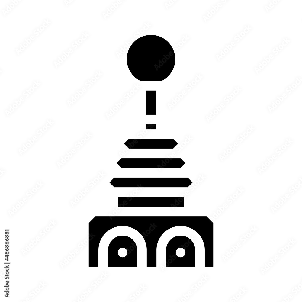 liquid flow switch mechanism glyph icon vector. liquid flow switch ...