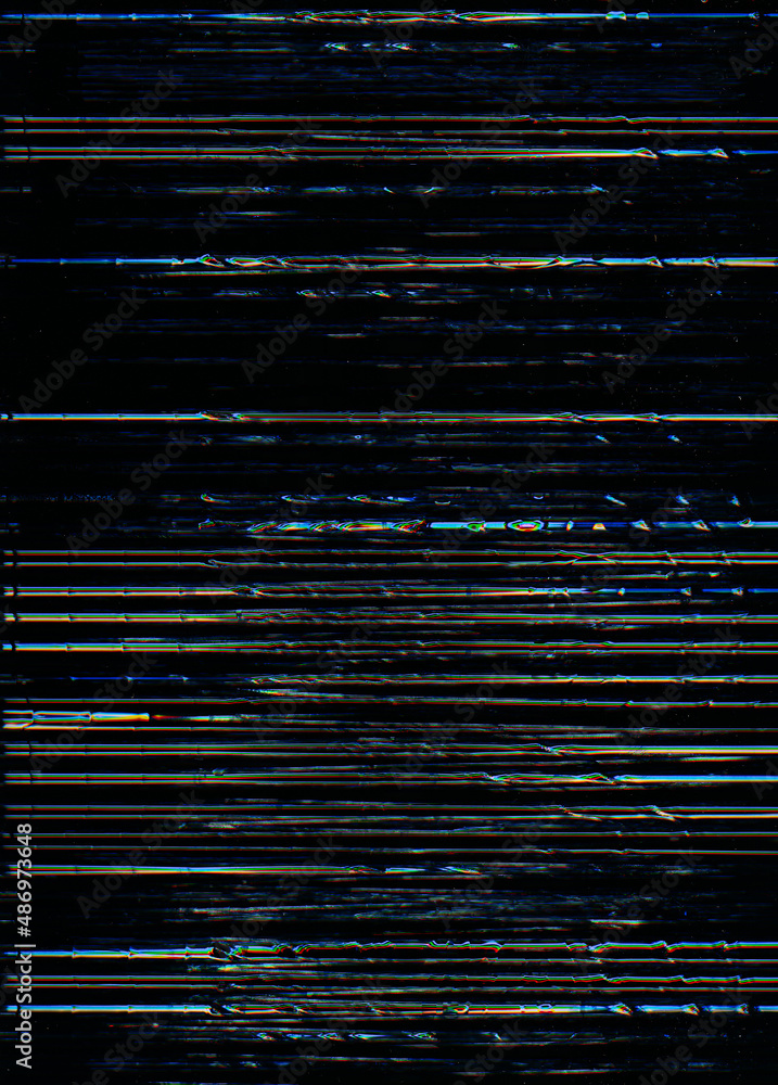 Glitch noise texture. Distortion overlay. Bad quality transmission ...