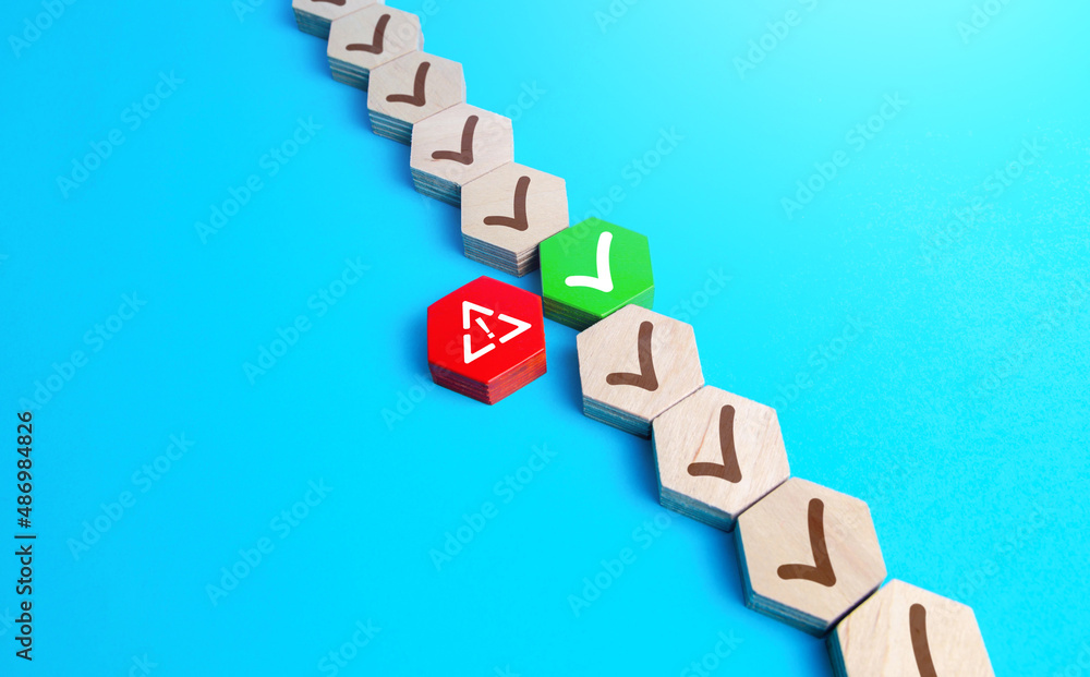 Correction of a bug in the serial chain. Replacing the problem segment with a good one ...