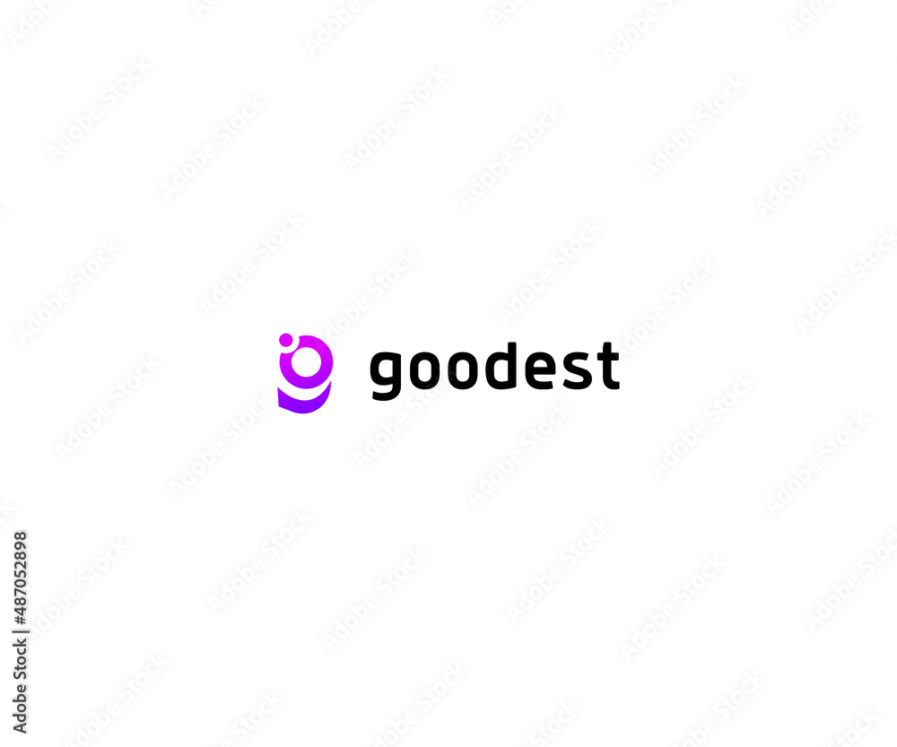 G, OG, GO Letter logo design Template vector symbol. Icon Letter G, OG ...