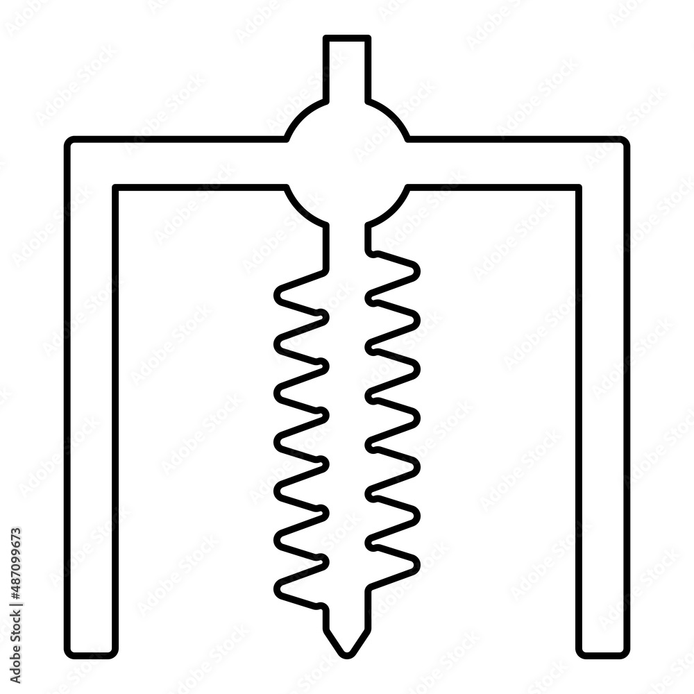 Installation for drilling rig symbol mining bore hole digger earth ...