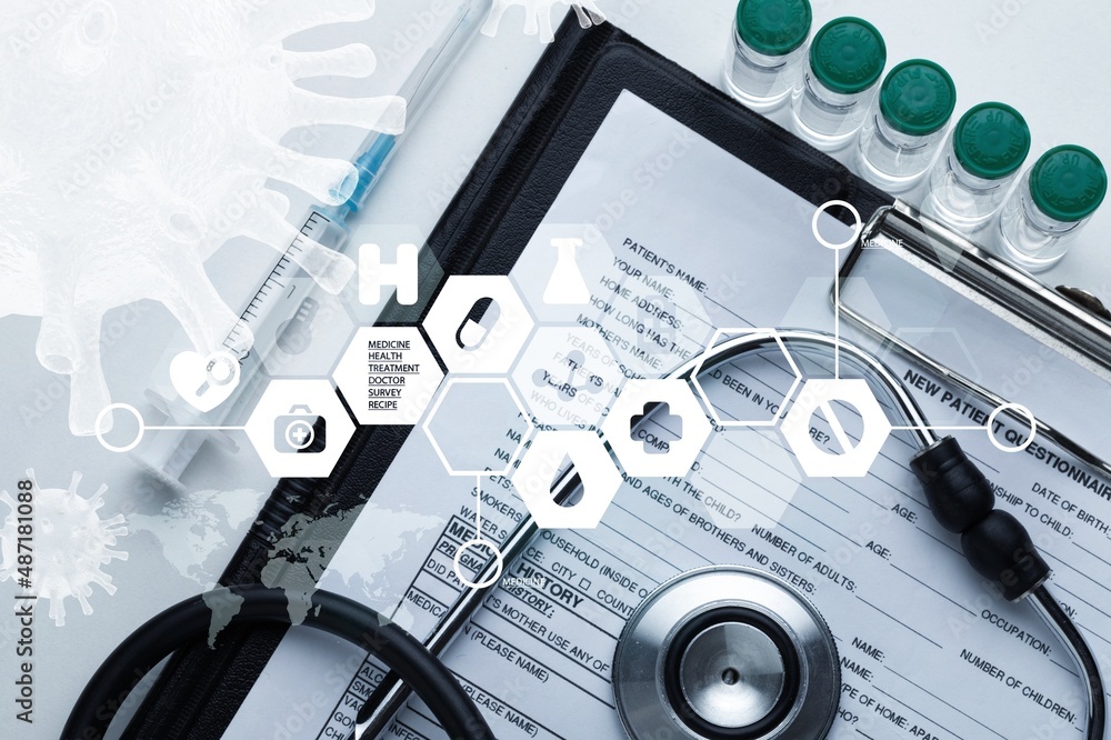 Graphic charts. Healthcare medical infographic, doctor health ...