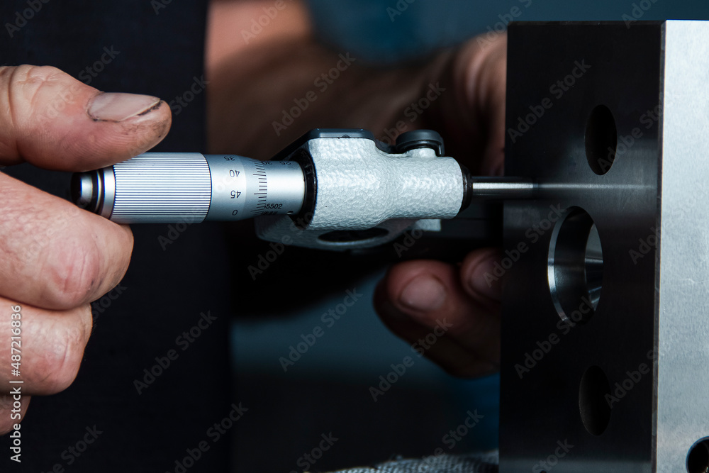 metrology and machining Stock Photo | Adobe Stock