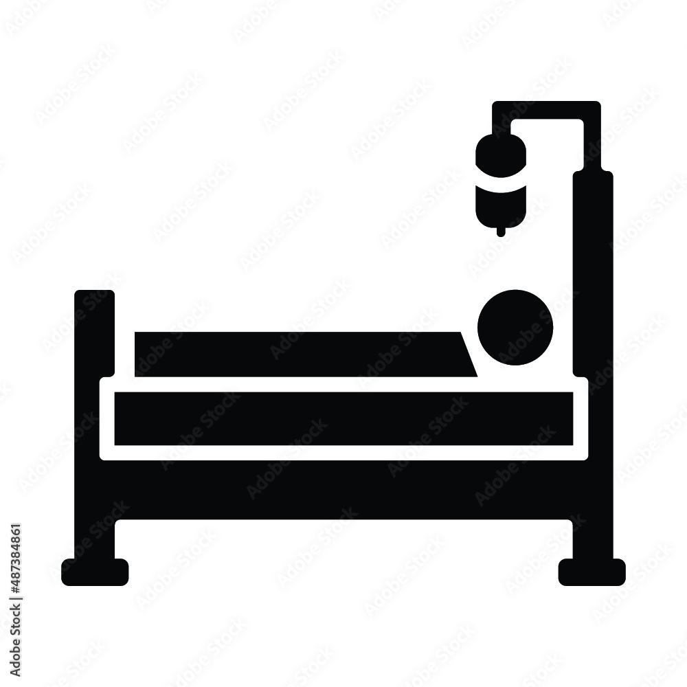 Patient In Bed Icon