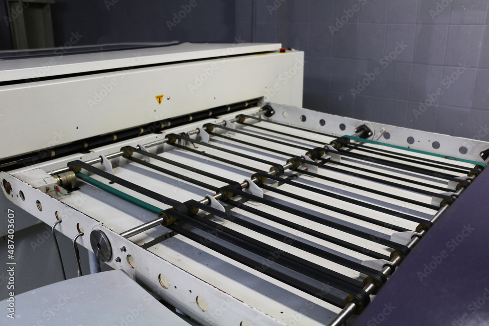 Printing Paper Folding Machine Transfer Wheels Rollers Printing ...