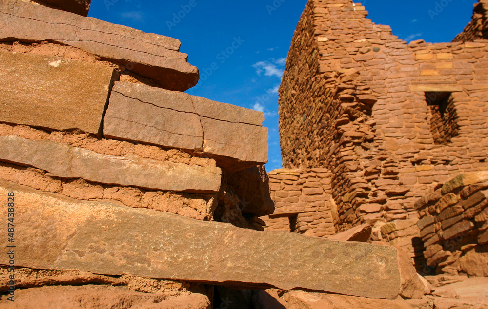 Anasazi Sinagua Native American Stone Houses in the Arizona Desert ...