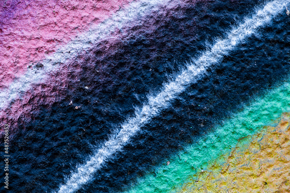 abstract colored texture. Old scratches, stain, paint splats, spots on ...