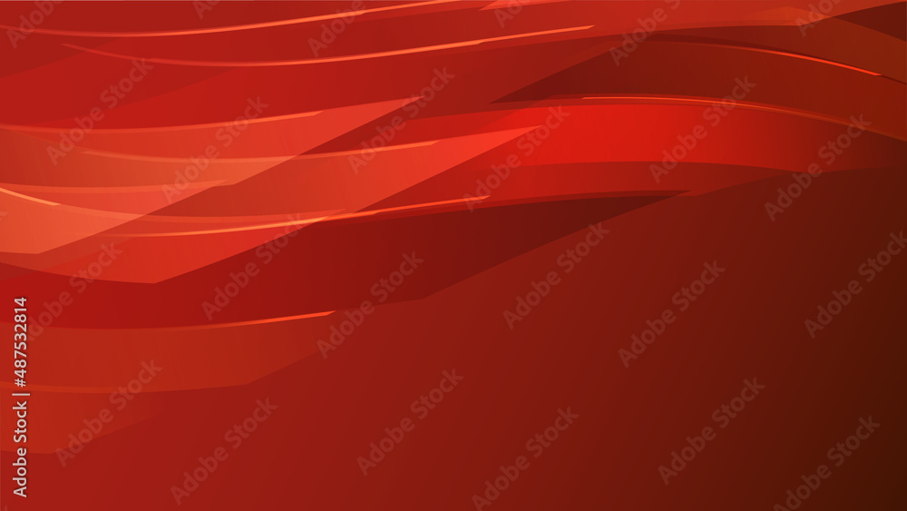 Modern red abstract banner background. Vector illustration design for ...