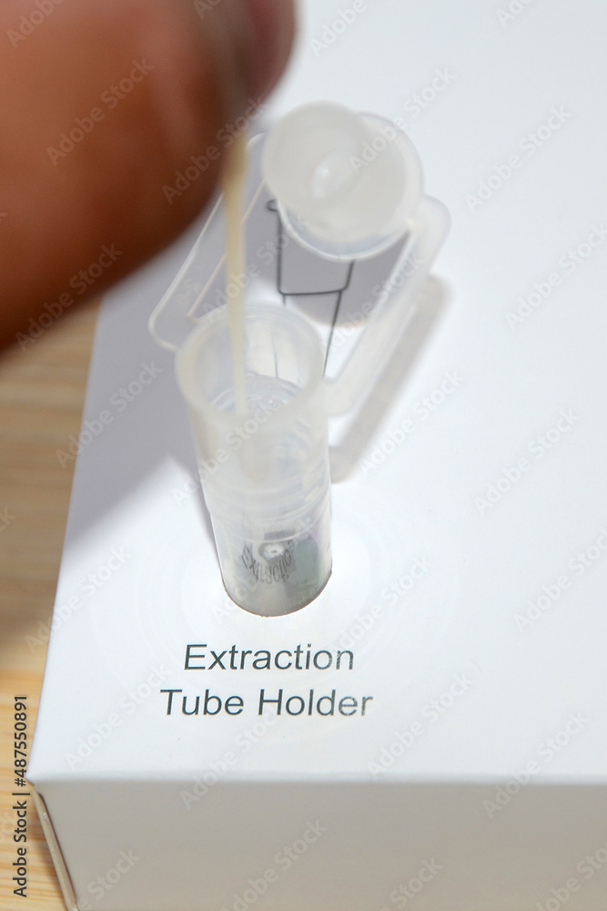 Medical self test kit for coronavirus, lateral flow device test kit ...