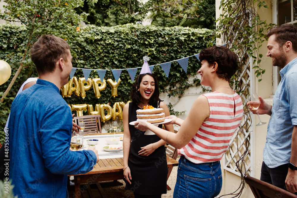 We HAD to get you a cake Stock Photo | Adobe Stock